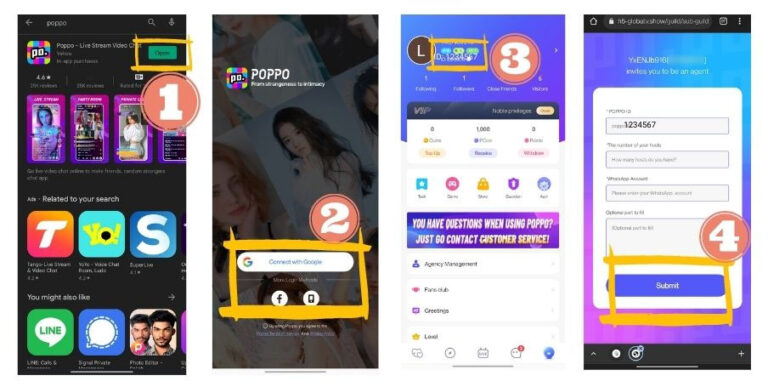 Poppo Agency Registration – OMNISTREAM PRIVATE LIMITED